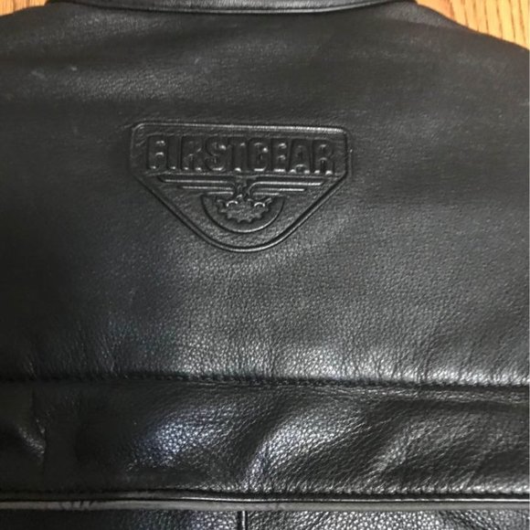 First Gear | Other | Ladies First Gear Leather Motorcycle Jacket | Poshmark